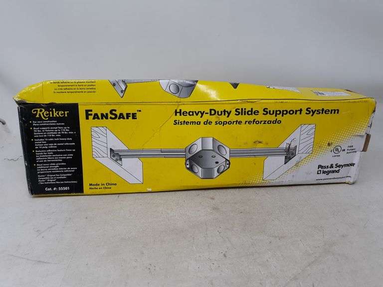 Pass and Seymour Legend Reiker FanSafe Heavy Duty Slide Support System ...
