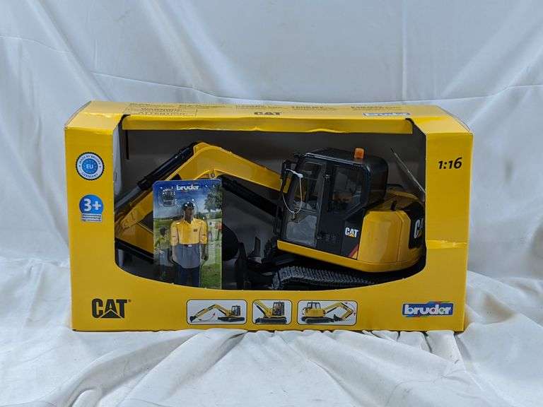 Bruder Toys - Construction Realistic CAT Compact Track Loader with ...