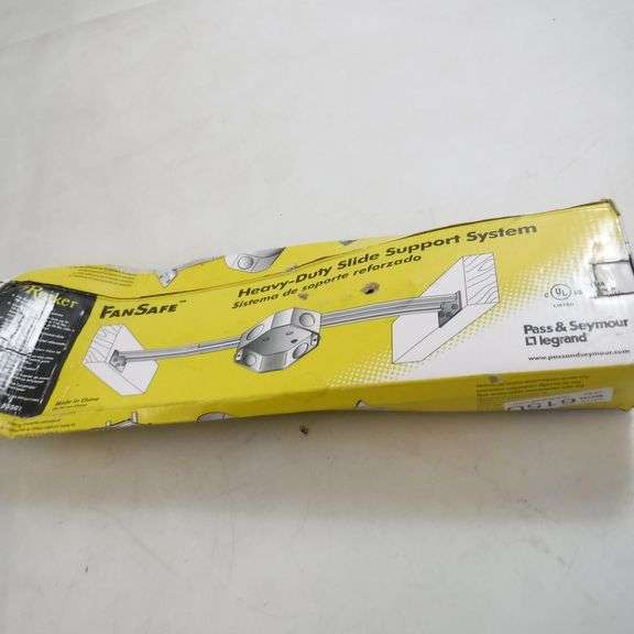 Slide Fan Support - Heavy Duty Slide With Standard Box, Rotating Dual ...