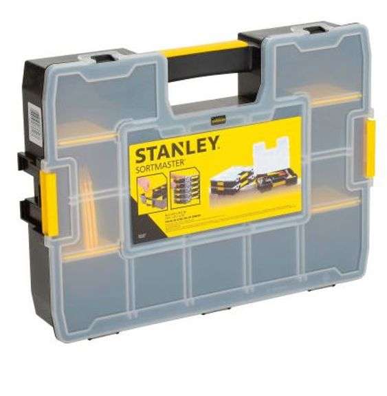 Stanley Sortmaster 17 Compartment Stackable Small Parts Organizer ...
