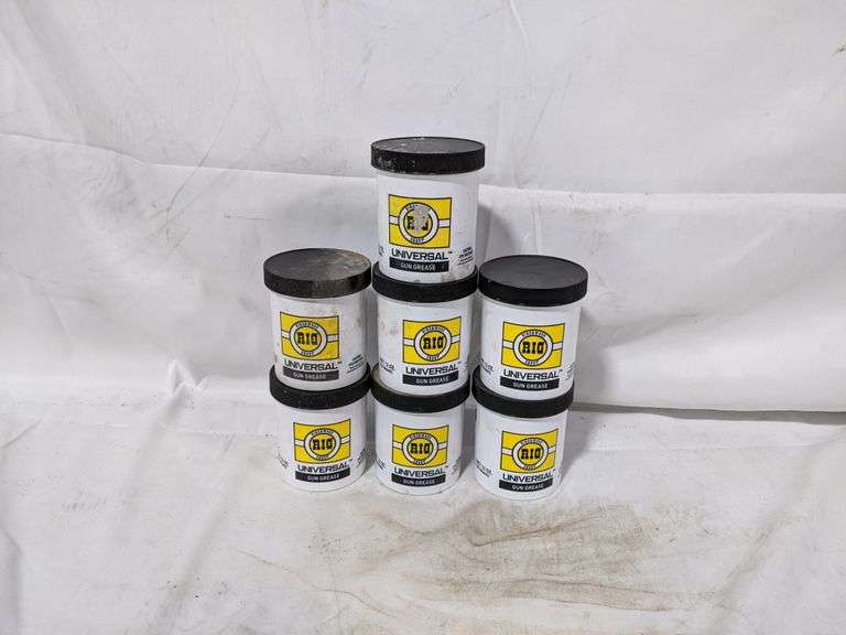 Lot Of 7 Birchwood RIG Casey Universal Gun Grease, 12 Oz. - Dutch Goat