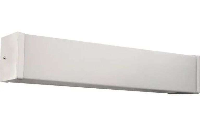 2' Linear LED Wrap With 30W White Acrylic Lens In White End Caps For ...