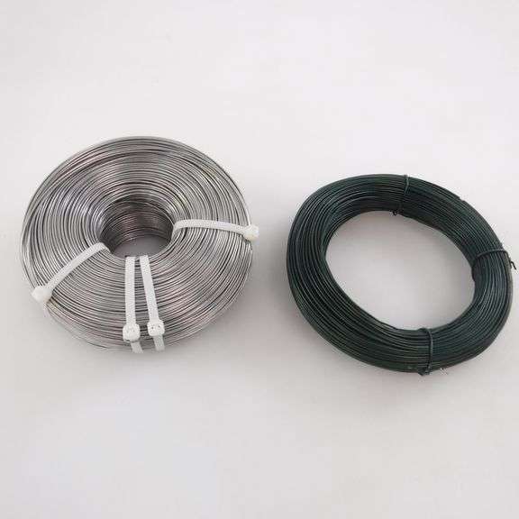 Assortment Of Wire Rolls: Bailing Wire and Less Gauge Green Wire ...