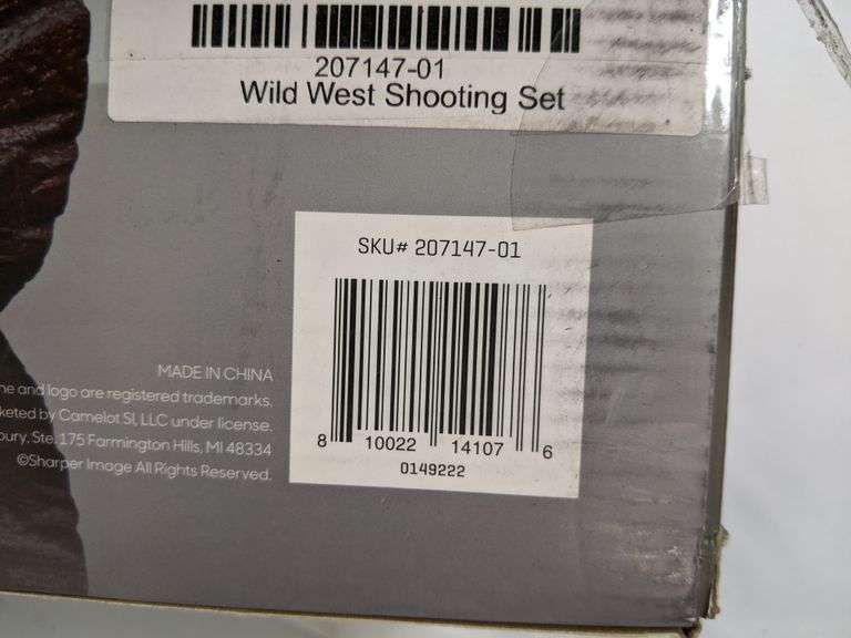Sharper Image Wild West Shooting Set - Dutch Goat