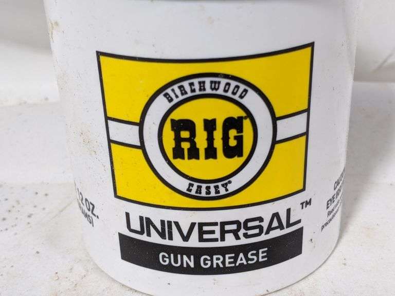 Lot Of 7 Birchwood RIG Casey Universal Gun Grease, 12 Oz. - Dutch Goat