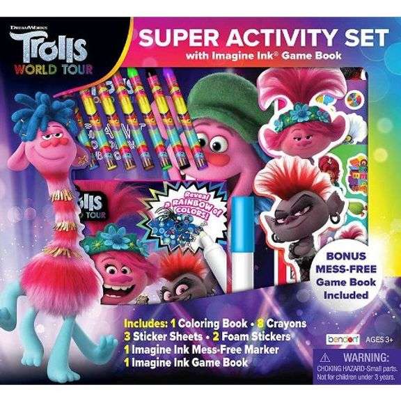 Dreamworks Trolls World Tour Super Activity Set With Image Ink Game ...