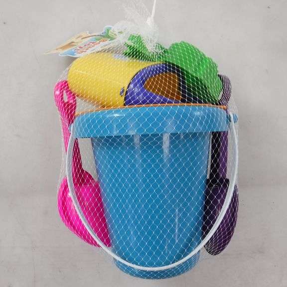 6 Piece Silly Turtle Beach Pail Set Water Sun And Fun - Dutch Goat