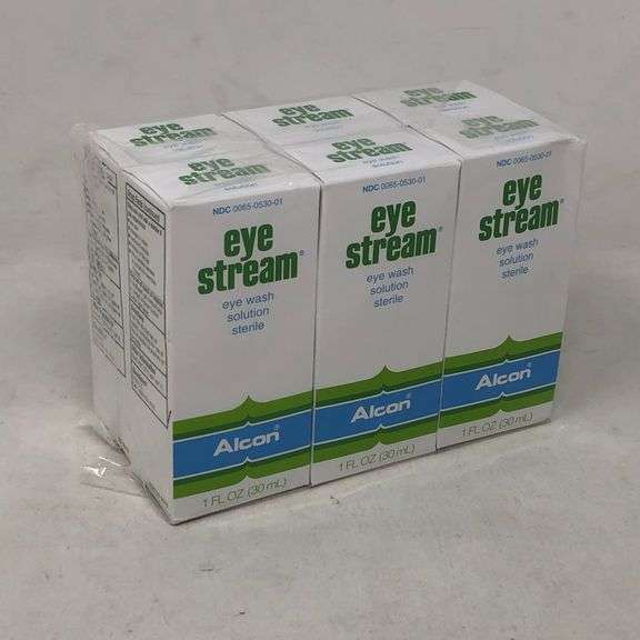 Pack Of 6 Eye Stream Eye Wash Solution - Dutch Goat