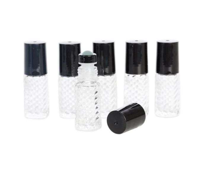 Caliyah 6 Pack Essential Roller Bottles 5ml - For Essential Oils ...