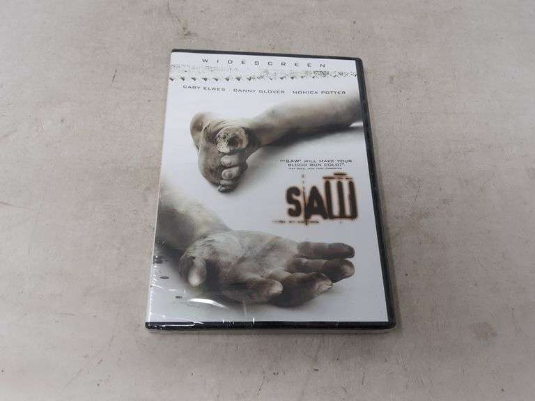 Saw Widescreen DVD Movie Rated R Dutch Goat