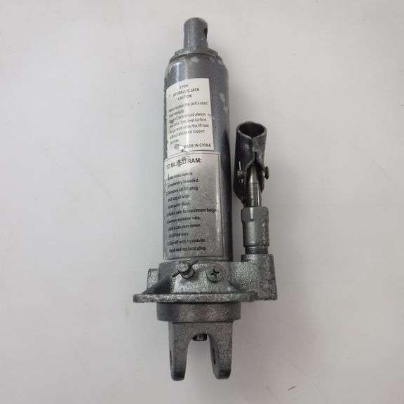 3 Ton Long Ram Hydraulic Jack, Grey, Clevis Base, Missing Handle ...