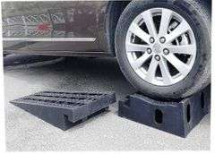 Eastwood Detachable Removable Poly Black Car Ramp Set with 3.6 Tons ...