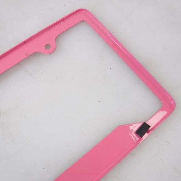 Drive Pink AutoNation Breast Cancer Awareness Metal License Plate Frame ...
