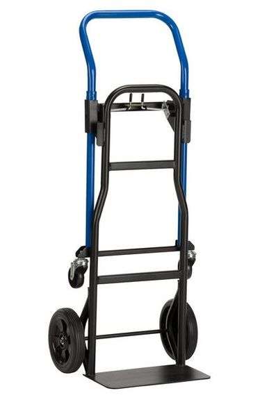 Harper 3 In 1 400 lb quick Change Hand Truck With 8" PVC Tread Wheels ...