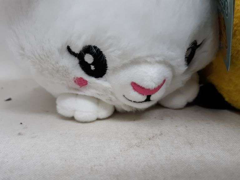 Assortment of 4 Snuggle Mi Snackers by Squishable Plush Toys - Bunnies ...