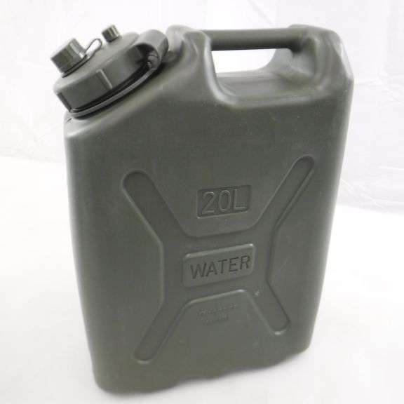 Scepter Military Water Container - 5 Gallon (20 Litre), AM Green ...