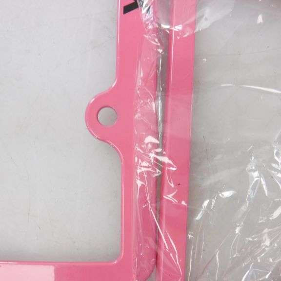 Lot Of 3: Drive Pink Autonation Dealer License Plate Frame Metal -Pink ...
