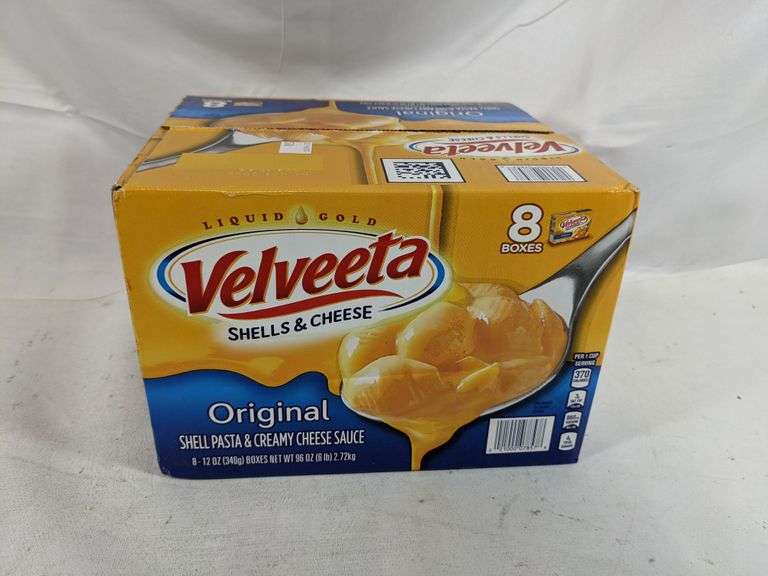Velveeta Shells & Cheese Original Shell Pasta & Cheese Sauce Meal 8 ...