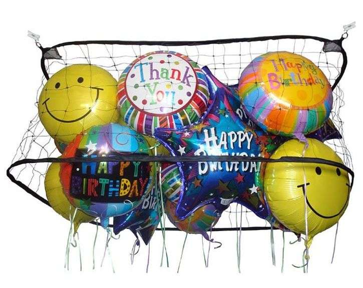 4'x4' Balloon Corral Includes Hooks And Line (Balloons Not Included ...