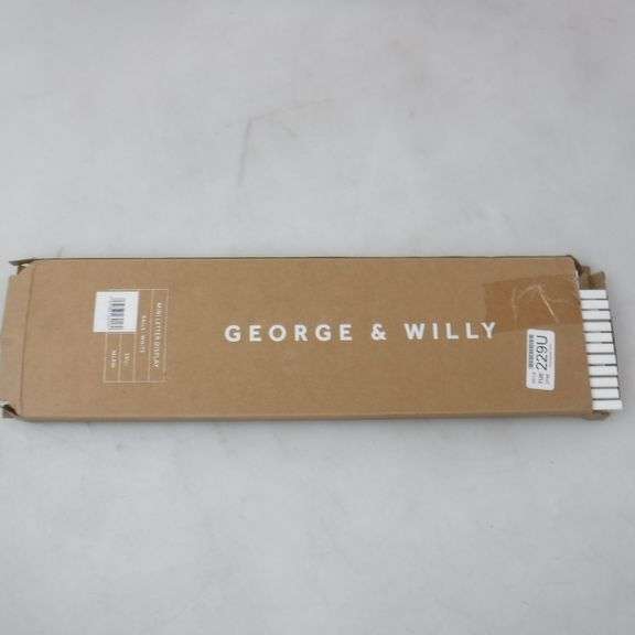 George And Willy Fun Sized Mini Letter Display, Hardware Included But ...