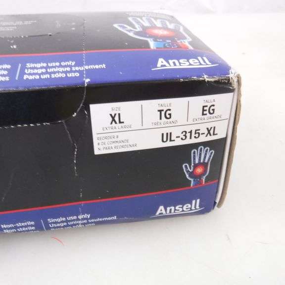 Microflex Ultra One Tan XL Powder Free Disposable Gloves - 12" Length ...