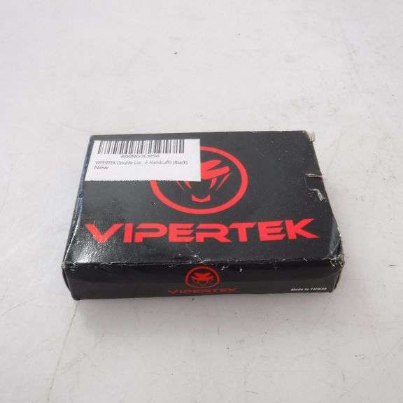 Vipertek Double Lock Steel Police Edition Professional Grade Handcuffs ...