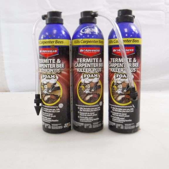 Lot Of 3: Bio Advanced 700420A Termite & Carpenter Bee Killer Plus ...
