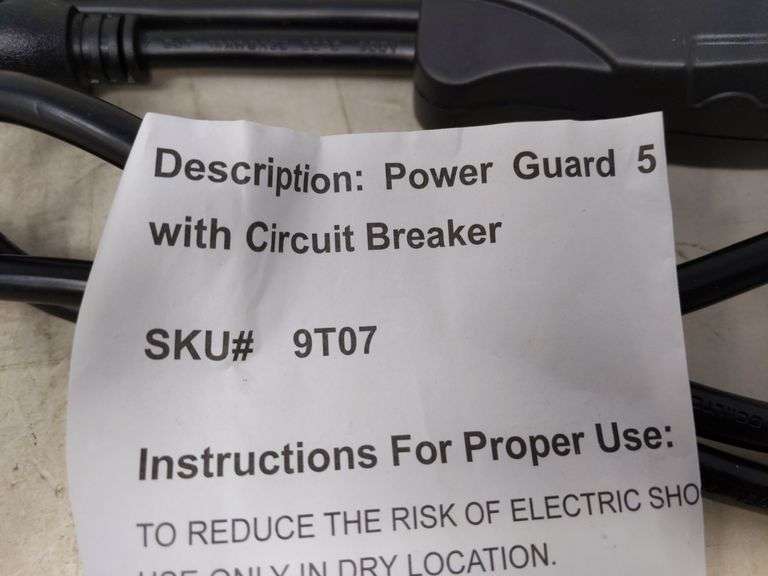 Power Guard 5 W/Circuit Breaker - Dutch Goat
