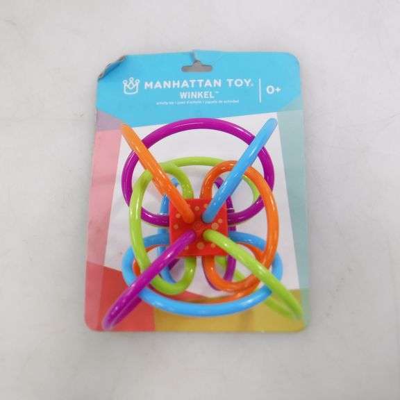 Manhattan Toy Company Winkel Rattle And Sensory Teether Toy - Baby Not ...