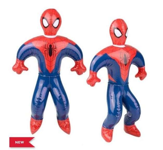 Lot Of 2: Spider-Man Buddy Inflatable 24" Tall - Dutch Goat