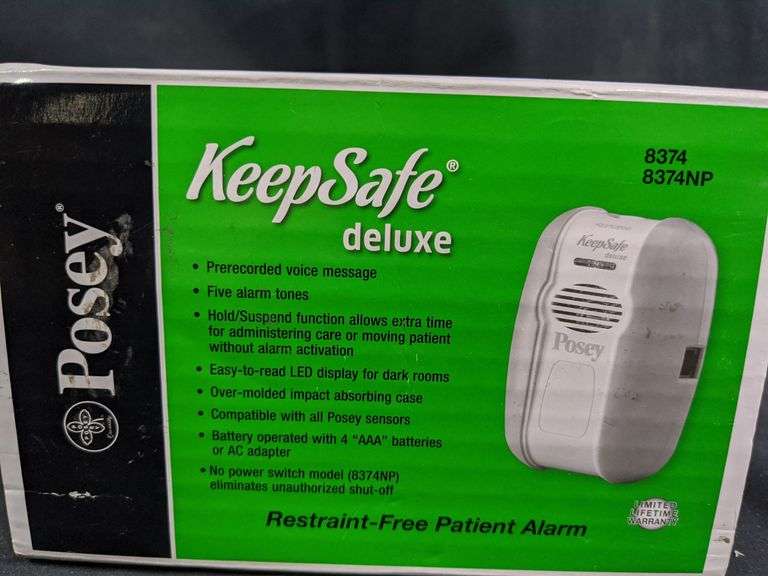 Posey Keep Safe Deluxe Restraint Free Patient Alarm - Battery Operated ...