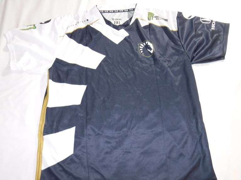 Team Liquid Men's Football Jersey Liquid Alanza Monster Energy and ...