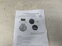 Solar Glass Hanging Light - Dutch Goat