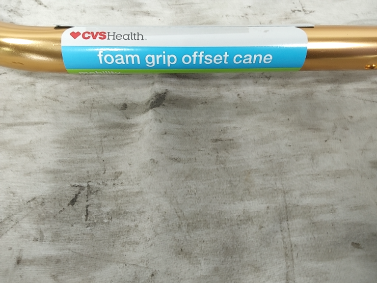 CVS Health Foam Grip Offset Walking Cane - Dutch Goat