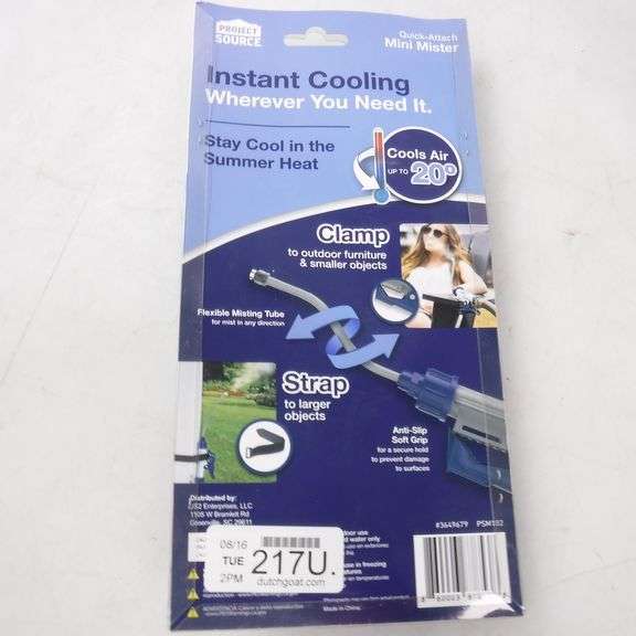 Project Source Quick-Attach 7" Low Pressure Misting System 5 Square ...