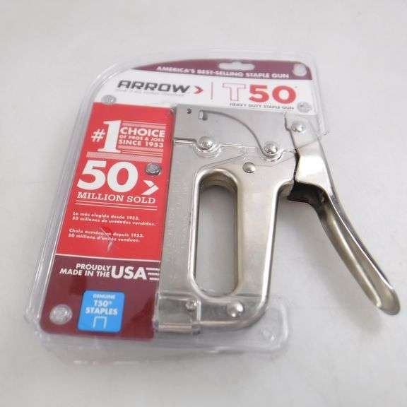 Arrow T50 Staple Gun Tacker Heavy Duty Multipurpose - Dutch Goat