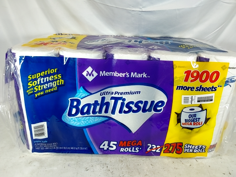 Member's Mark Ultra Premium Soft and Strong Toilet Paper 2-Ply Mega ...