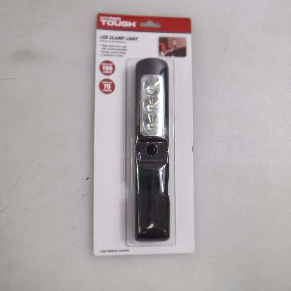 Hyper Tough Spring Loaded Clamp Light 70 Lumens - Dutch Goat