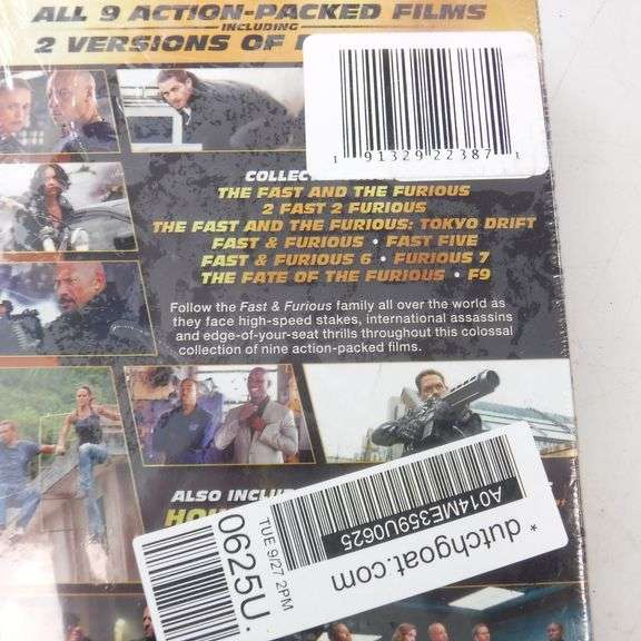 Fast And Furious 9 Movie Collection (DVD) - Dutch Goat