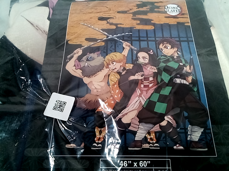 Demon Slayer Throw Blanket - Dutch Goat