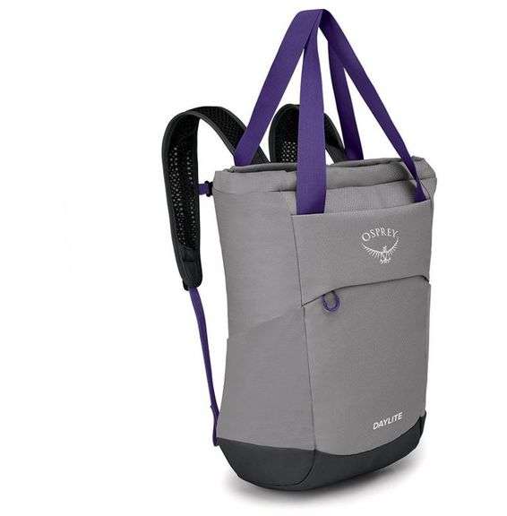 Osprey Daylite Tote Pack, Versatile Carry Convertible Straps, Grey ...