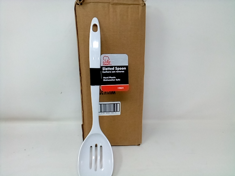 Chef Craft Slotted Spoon Pack - 12 Pieces Total - Dutch Goat
