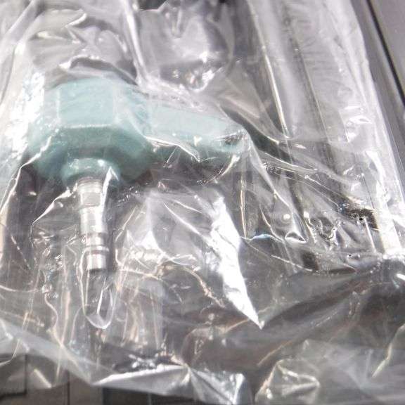 KAMSIN V1015 Pneumatic Picture Frame Nailer, Air V Nailer, 5/16'' to 19 ...