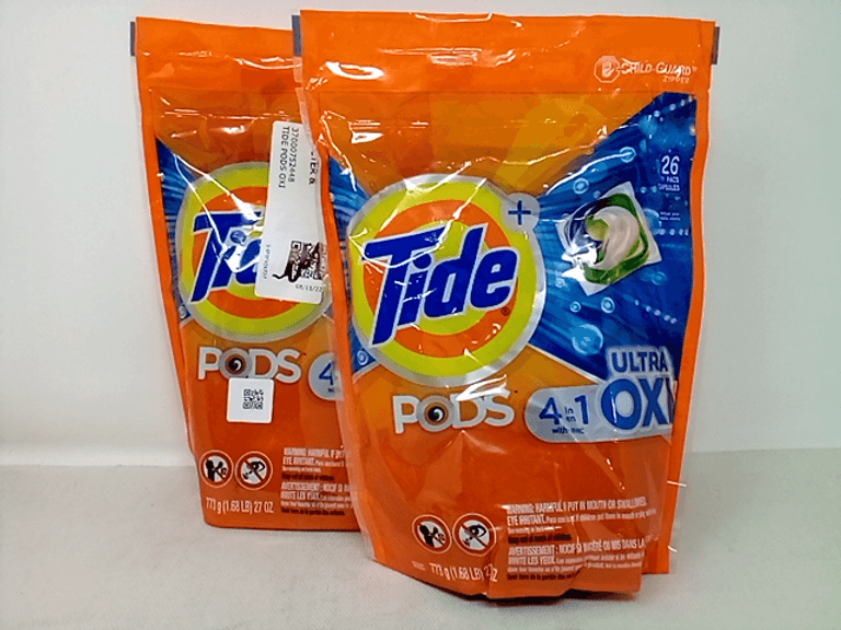 Lot of 2 Tide Pod 4 in 1 Ultra Oxi Capsules Packs - Dutch Goat