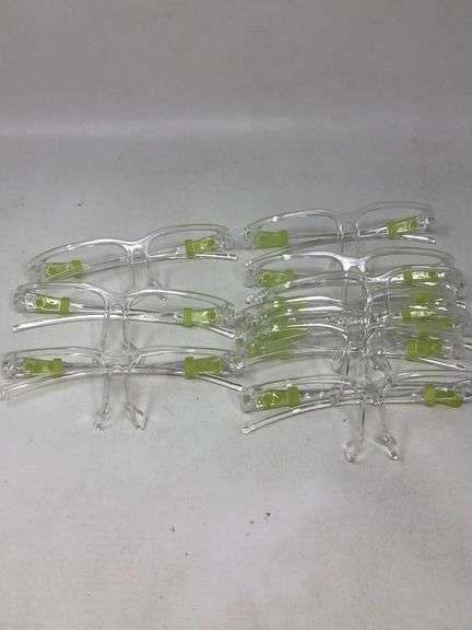 Lot of 10 Clear Glasses Frames - NO LENSES - Dutch Goat