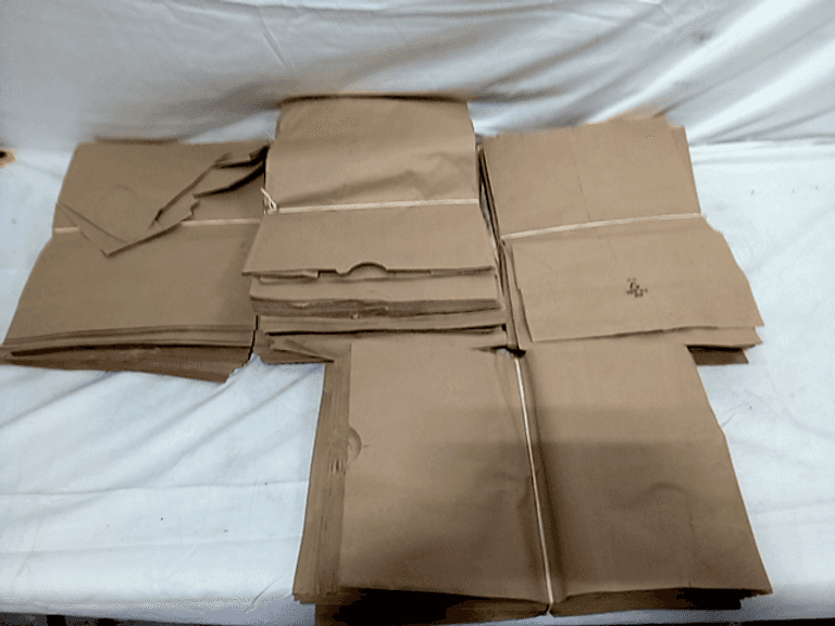 Lot of 4 Brown Paper Bag Packs - Dutch Goat