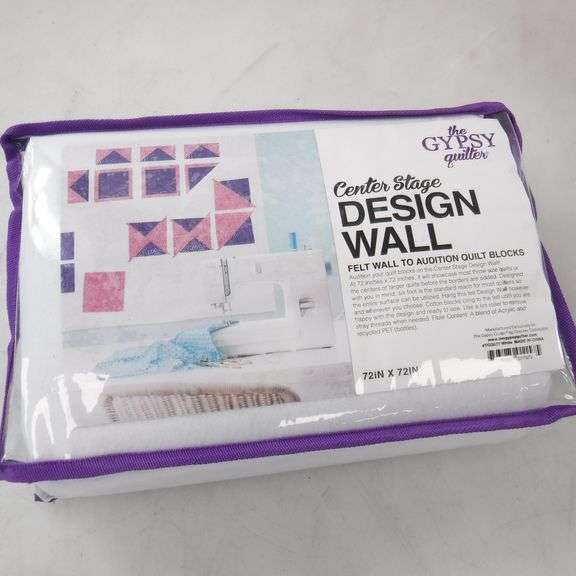 The Gypsy Quilter Center Stage Design Wall, Felt Wall To Audition Quilt ...