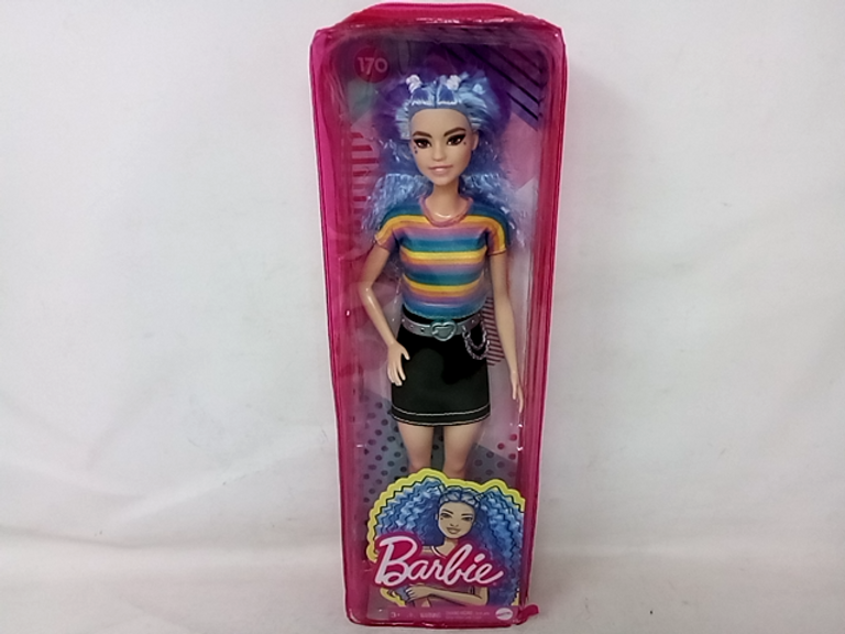 Barbie Fashionistas Doll %23170 with Blue Hair - Dutch Goat