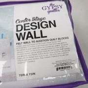 The Gypsy Quilter Center Stage Design Wall, Felt Wall To Audition Quilt ...