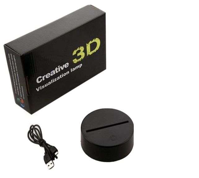 Creative 3D Visualization Lamp Optical Illusion Night Light. - Dutch Goat